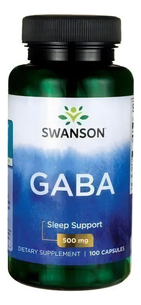 Gaba Swanson Alta Potencia 500mg Apoyo Sueño Reparador - BodyStone