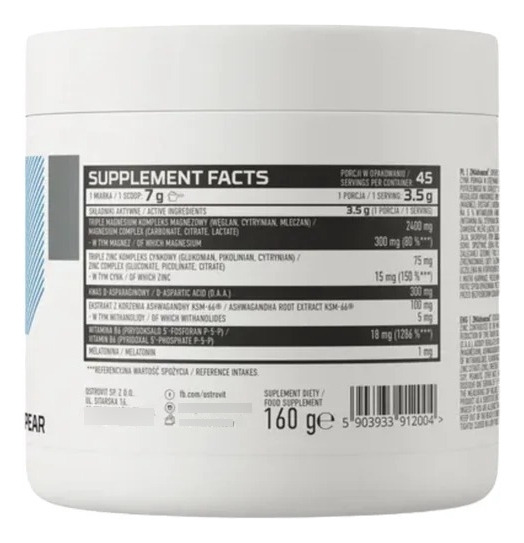 Zma Advanced 160 G Apple And Pear - BodyStone